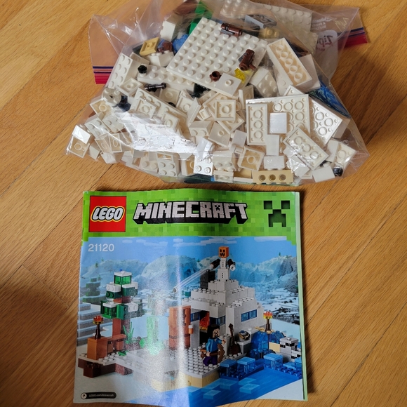 Lego | Toys | Lego Minecraft The Snow Hideout | Poshmark